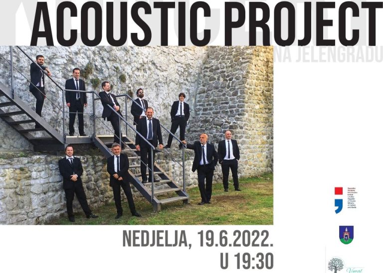 Za vikend koncert ansambla Acoustic Project na Jelengradu | 044Portal